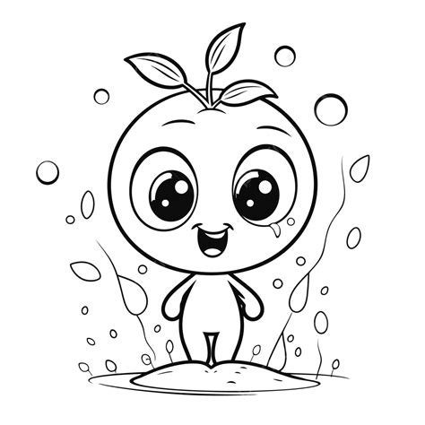 아이들을 위한 귀여운 사과 색칠 페이지 개요 스케치 드로잉 벡터 줄기 그리기 줄기 개요 줄기 스케치 Png 일러스트 및 벡터 에 대한 무료 다운로드 Pngtree