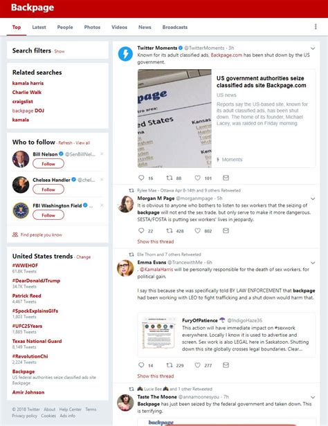 Platforms Which Discriminate Against Sex Workers SurvivorsAgainstSESTA