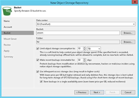Step 4 Specify Object Storage Settings User Guide For Microsoft Hyper V