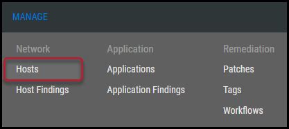 Setting A Host S Asset Address Type