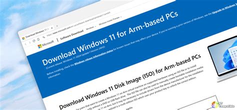 Windows For Arm Based PCs Now Available For Download