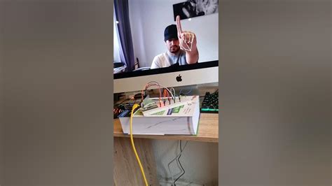 Controling Leds With Fingers And Raspberrypi Diy Coding Project Handmade Raspberrypi