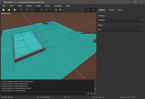 Cant Navigate Across Terrain Bug Reports Leadwerks Community