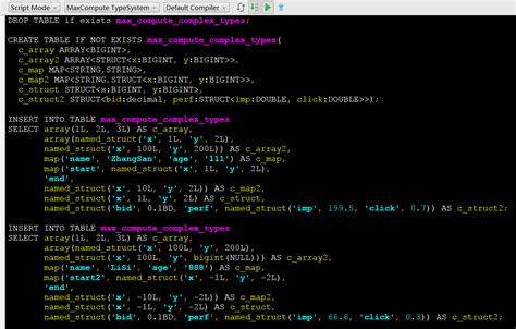Maxcompute Unleashed Part 3 Complex Type Functions Alibaba Cloud