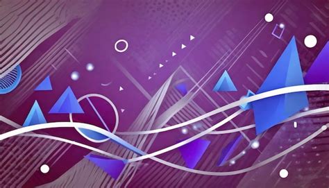 Premium Ai Image Abstract Modern Geometric Shapes Background