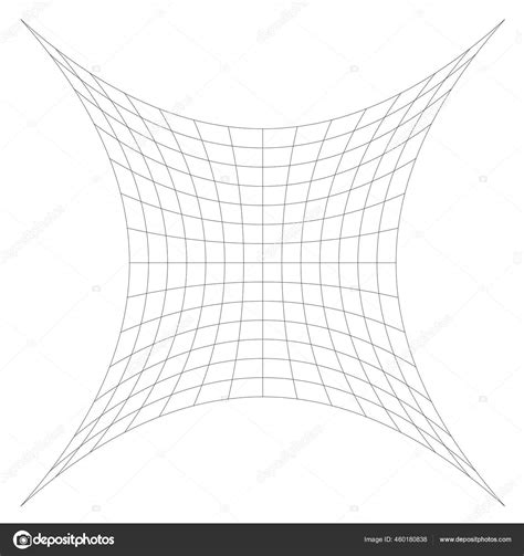 Grid Mesh Deform Distort Effect Abstract Vector Element Stock Vector By ©vectorguy 460180838