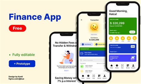 Finance App Mobile Banking Figma