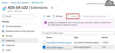 How To Update Microsoft Dns Ama Extension For Azure Vms Easily Charbel Nemnom Mvp Mct