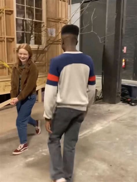 Sadie Sink And Caleb Mclaughlin Personajes