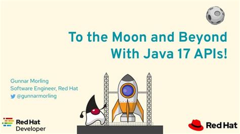 to the moon and beyond with java 17 apis devnation tech talk ppt