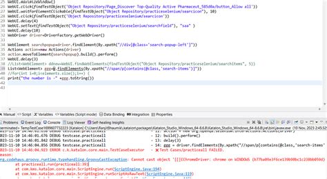Error In Findelements Cannot Cast Object Cchromedriver Chrome On