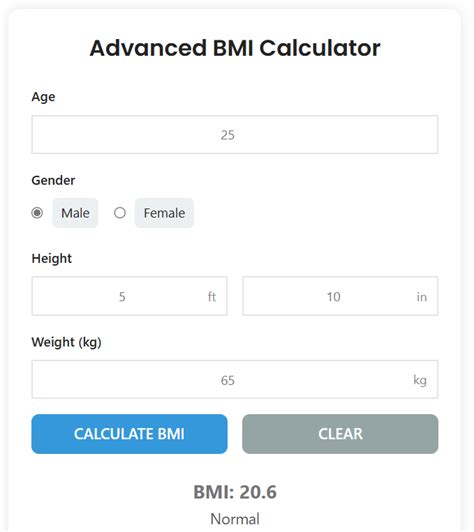 Bmi Calculator