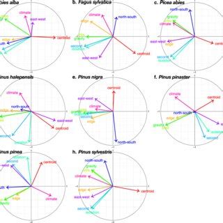 Plot Of Matrices C S For Each Species Each Panel Shows The Correlation Download Scientific