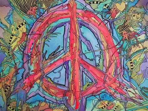Hippie Art Wallpapers Wallpaper Cave