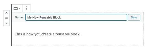 How To Create Edit Reusable Blocks In WordPress