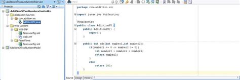 Oracle Fusion Middleware Blog Soap Based Web Service For Addition Of Two Numbers Using Jdeveloper
