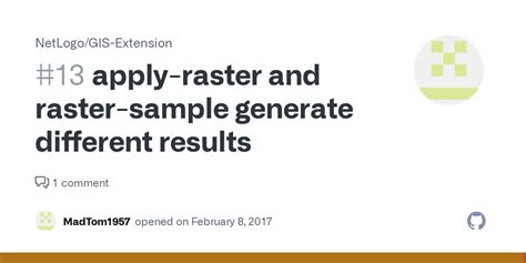 Apply Raster And Raster Sample Generate Different Results · Issue 13