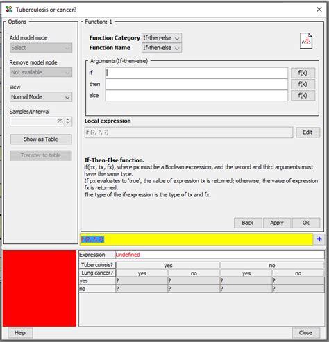 Expression Builder Wizard — Hugin Gui 88 Documentation