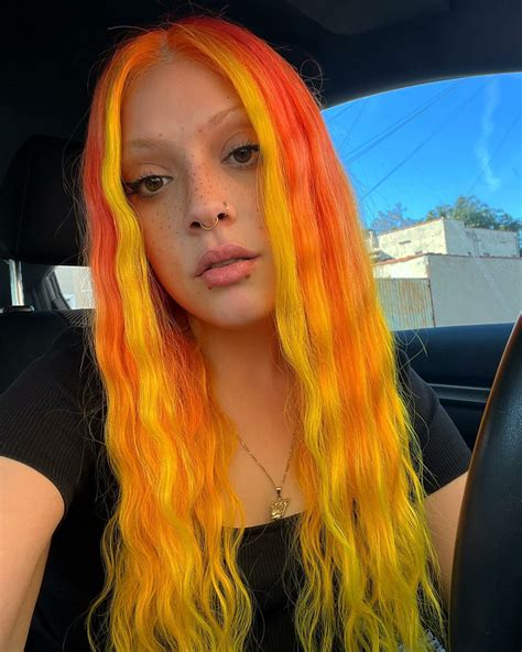 23 Gorgeous Ideas For Neon Orange Hair That Turns Heads