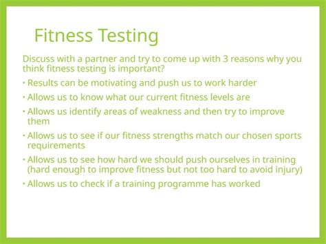 9fitness Testing Pptx Physical Education Ppt