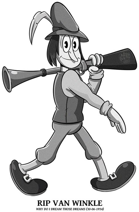 1934 Rip Van Winkle By Looneyproject On Deviantart