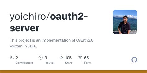 Github Yoichirooauth2 Server This Project Is An Implementation Of Oauth20 Written In Java