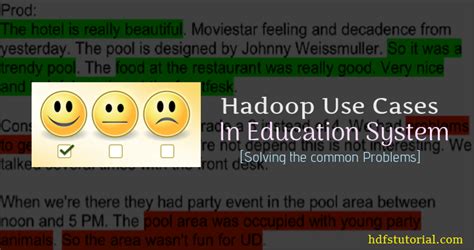 Hadoop Use Cases In Education Sector For Solving Problems