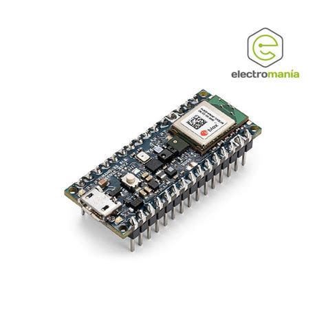 Arduino Nano 33 Ble Sense Rev2 Con Headers Electromanía Perú