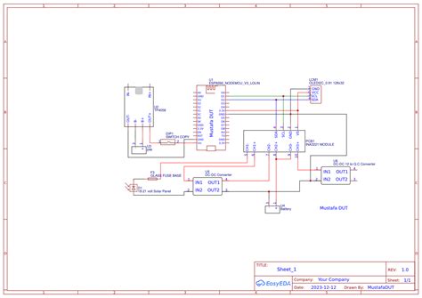 Current Meter Webserver Esp8266 Oshwlab