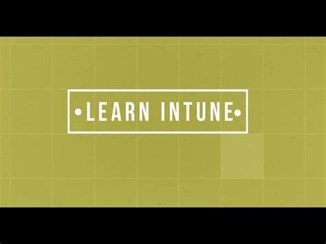 Microsoft Intune Training Course Intune Certification Free Training