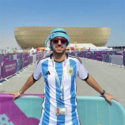 Francisco Moretti En Qatar “el Estadio Es Impactante 88 Mil Personas