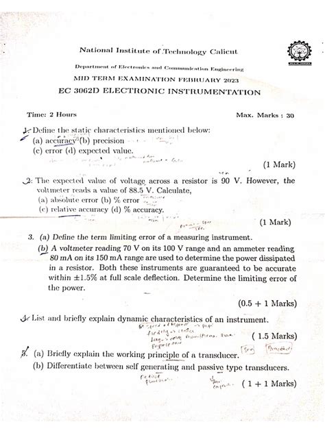 Electronic Instrumentation Pdf