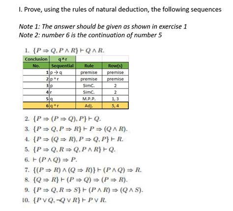 solved 1 prove using the rules of natural deduction the