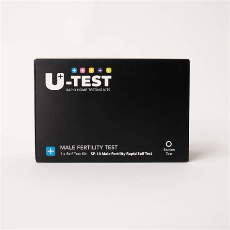 U Test Male Fertility Sperm Home Testing Kit Rapid Flowflex Test