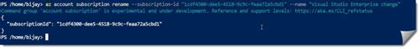 How To Rename Azure Subscription Azure Lessons