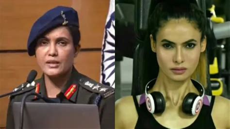 Operation Sindoor Fame Colonel Sofia Qureshi Twin Sister Shyna Sunsara Bollywood Connection
