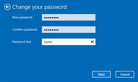 How To Set Or Change Your Windows Password