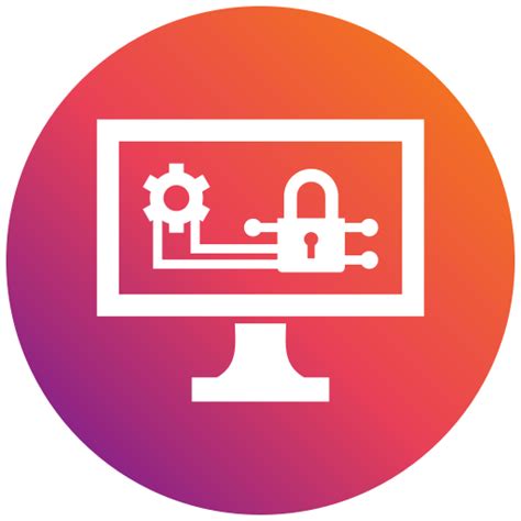 Ícone De Hackear Generic Gradient Fill