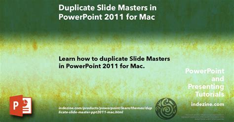 Duplicate Slide Masters In Powerpoint 2011 For Mac