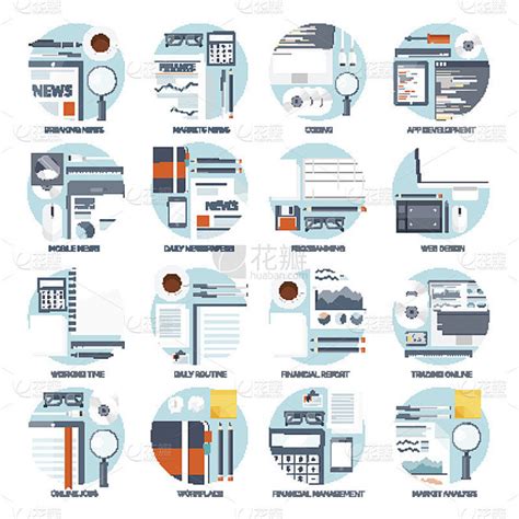 矢量插图。平坦的背景。编码、编程。搜索引擎优化。搜索引擎优化