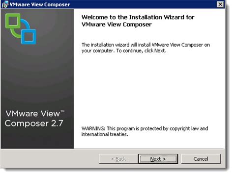how to install vmware view composer esx virtualization