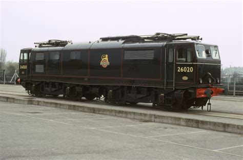 British Rail Class 76 No 26020 One Locomotive Has Been Preserved By