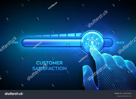 Customer Satisfaction Customer Survey Feedback Analytics Stock Vector Royalty Free 2433522803
