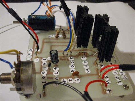 How To Build A Lm317 As A Variable Voltage Regulator And Variable