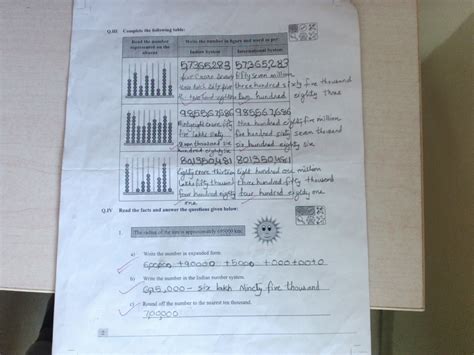 Pis Vadodara Std 5 Grade 5 Math Workbook