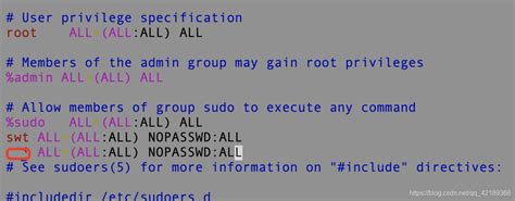 linux添加用户及开通普通账户sudo权限 user account sudo csdn博客
