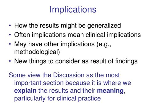 Ppt The Discussion And Conclusion Sections Powerpoint Presentation Free Download Id264484