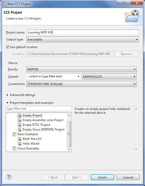 Embedded Engineering Beginning MSP430 Microcontroller With Launch Pad