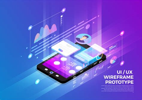 UX UI Wireframe Prototype 1308443 Vector Art At Vecteezy