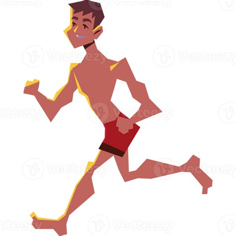 Man In Swimsuit 24406440 Png